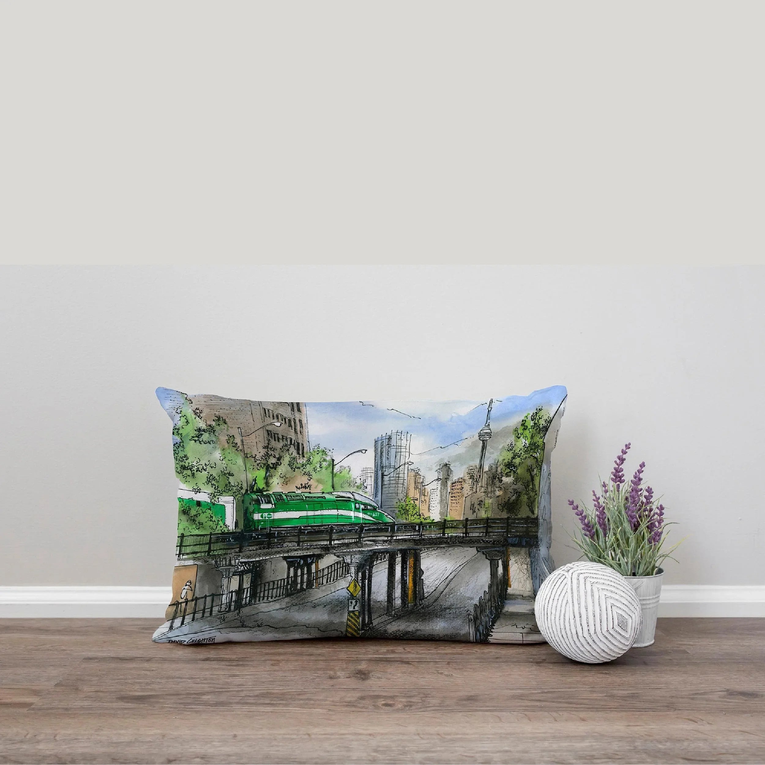 A Short History of the Go Train - Totally Toronto Art – Totally Toronto ...