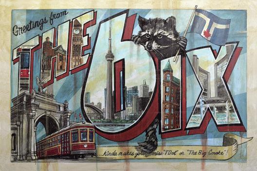 Rob Croxford Art Print Postcard Collection