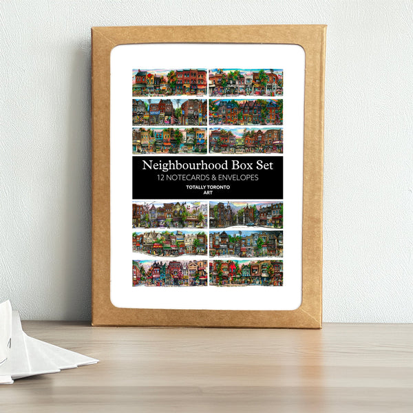 Totally Toronto Art Greeting Cards Gift Box