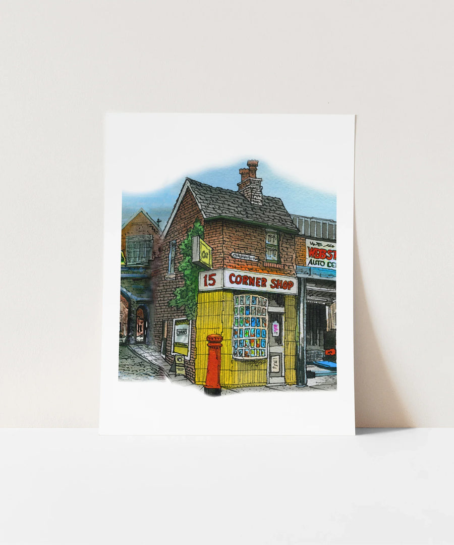 Coronation Street Art Prints & Wall Art - Totally Toronto Art