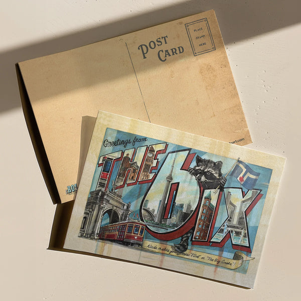 The Six, Toronto Postcard | Rob Croxford | Totally Toronto Art