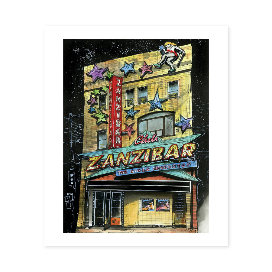 Zanzibar Tavern Toronto Wall Art