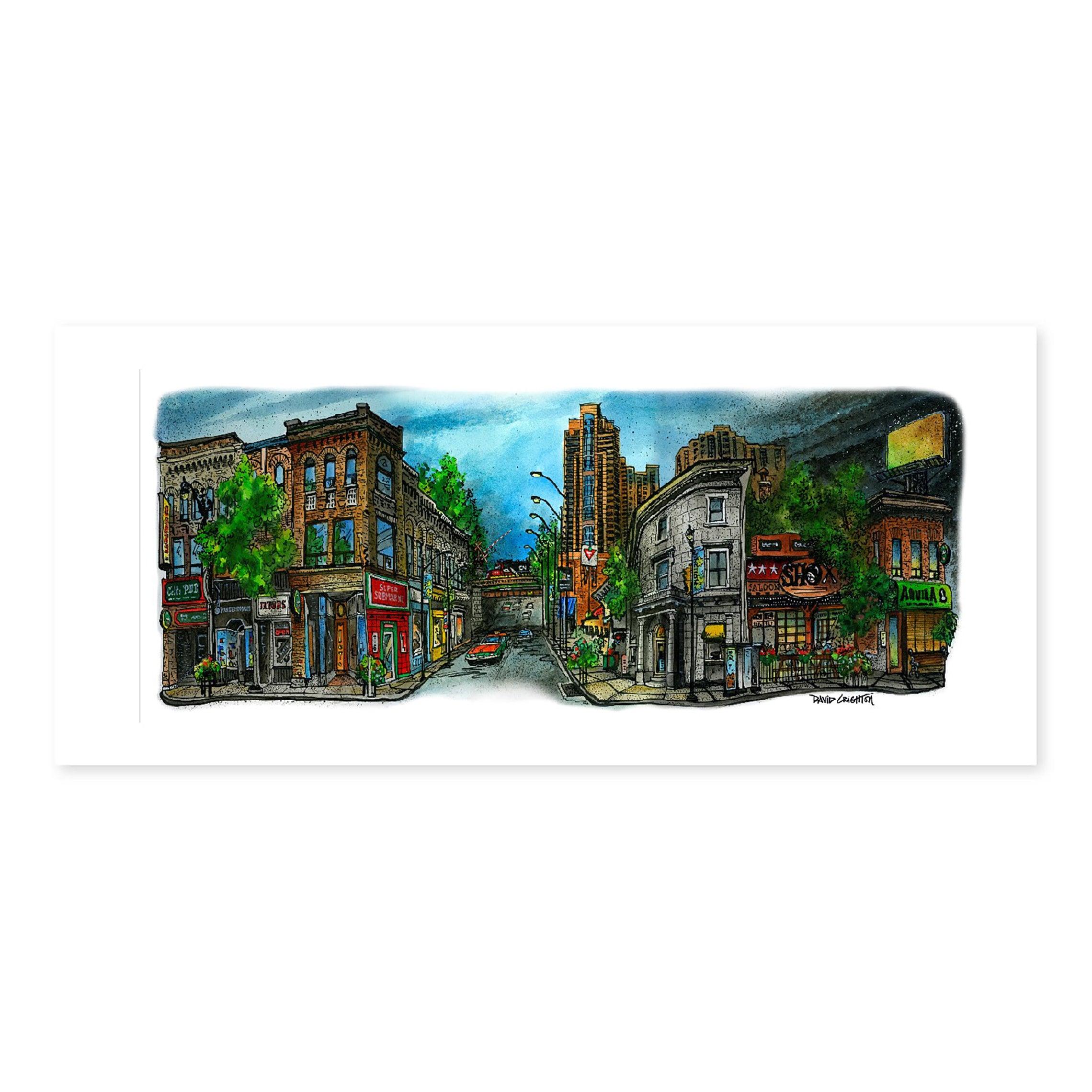 The Junction#3 Toronto Art Print | Totally Toronto Art - Totally ...