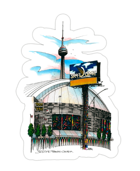 Skydome Toronto Sticker