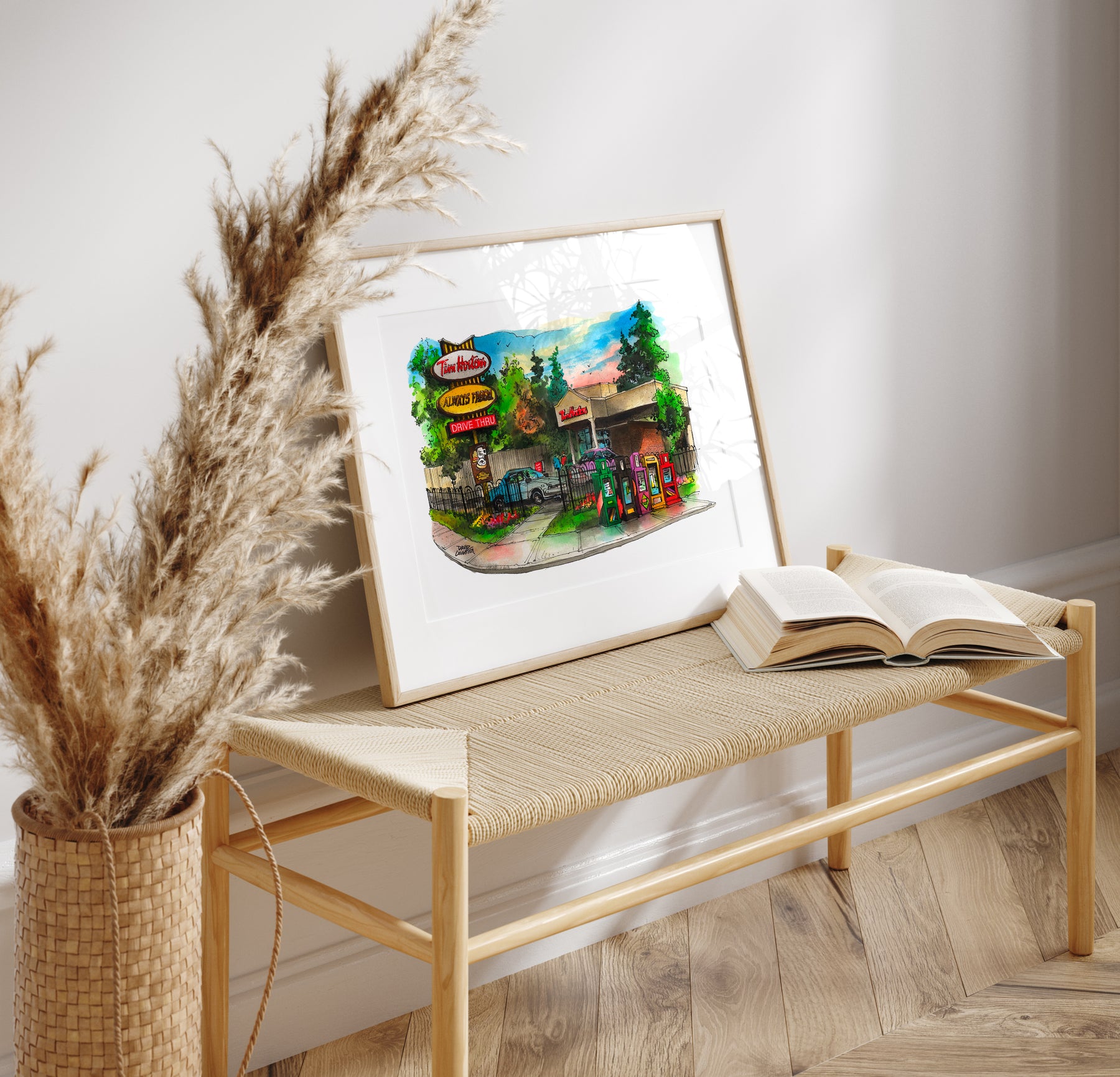 Tim Horton's Coffee Poster