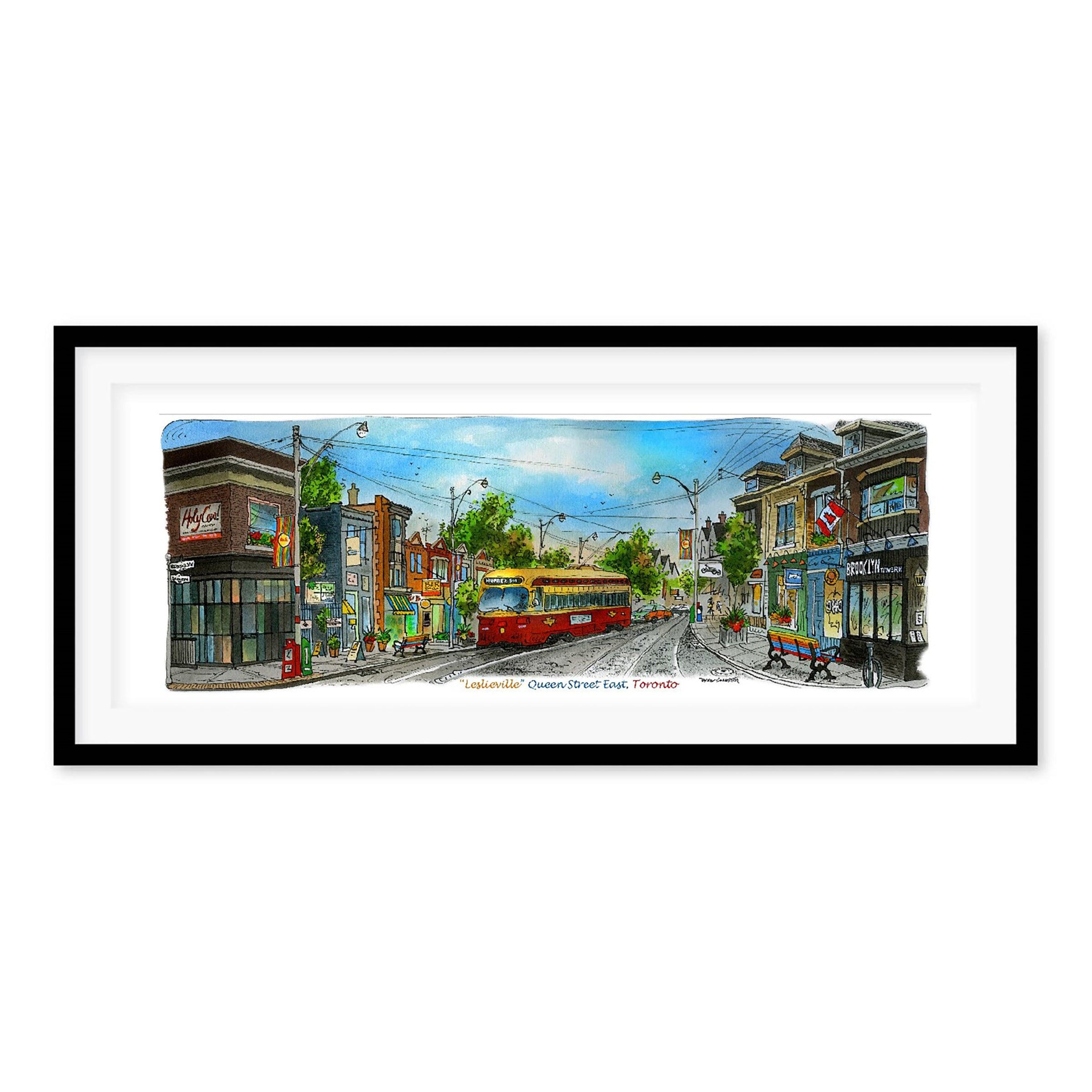 Toronto Neighbourhood Wall Art - Totally Toronto Art Inc.