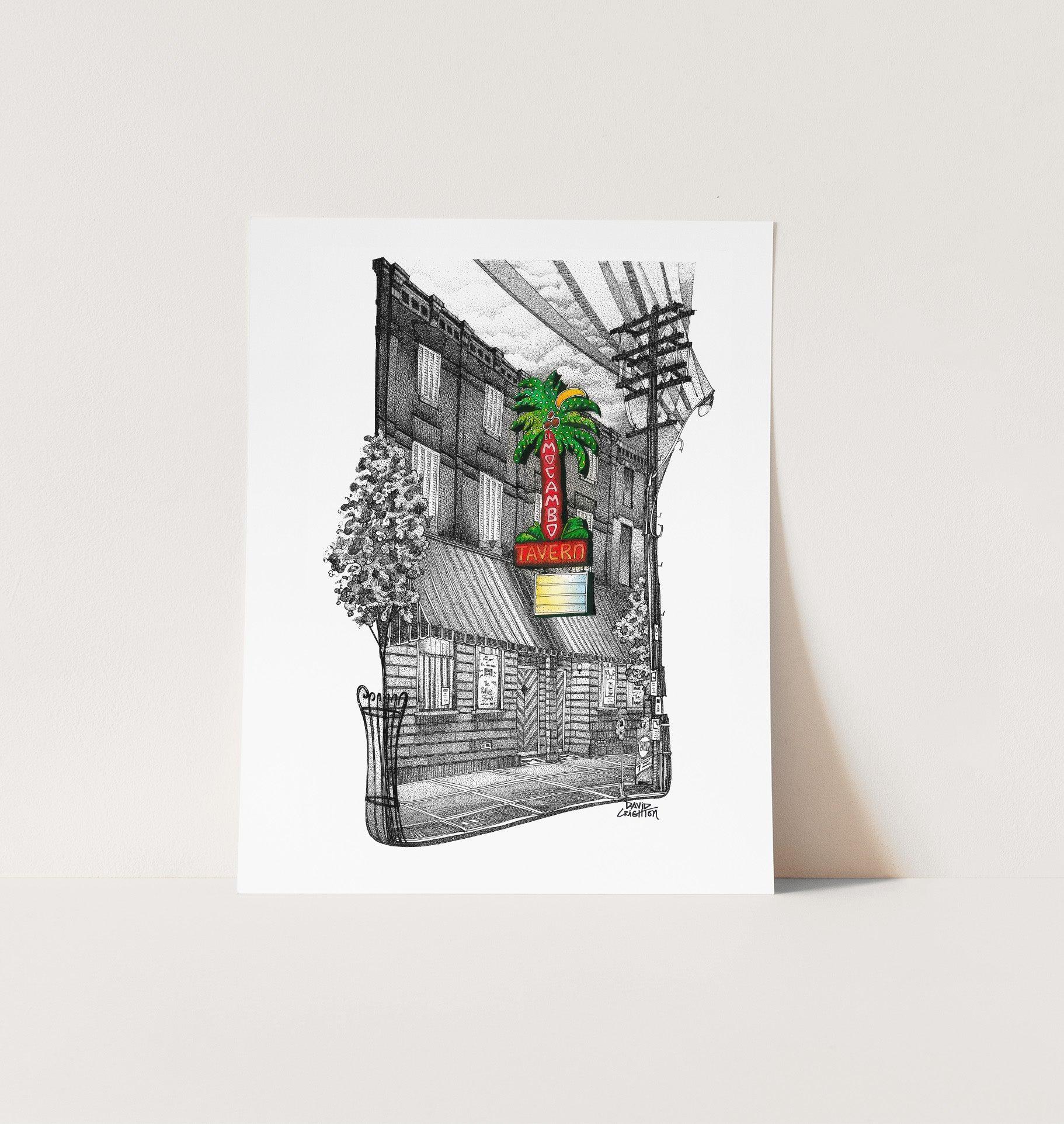 El Mocambo Toronto Poster