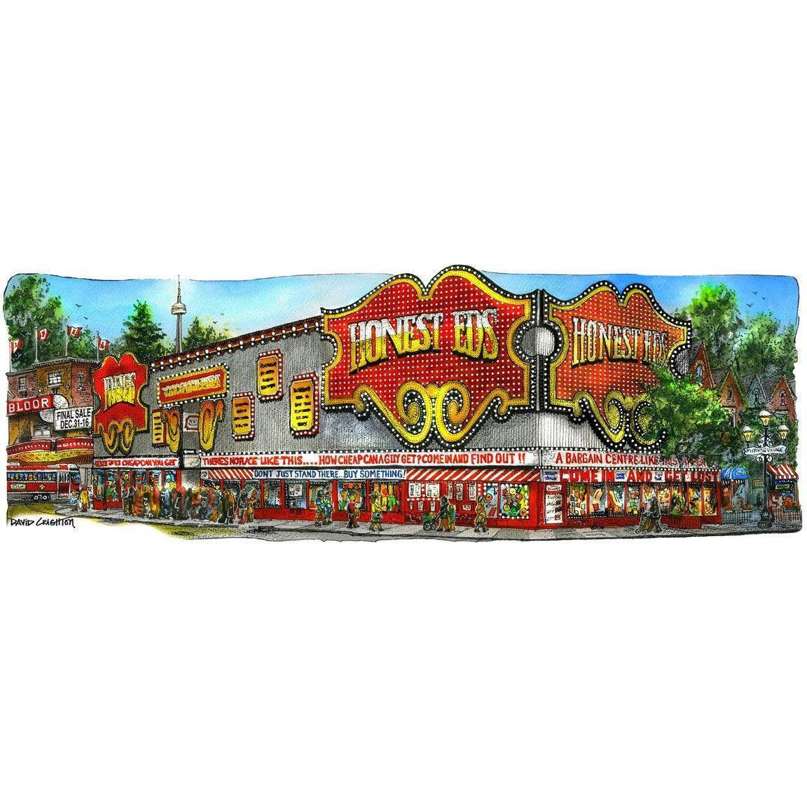 Honest Ed's, Toronto Art Print | Totally Toronto Art