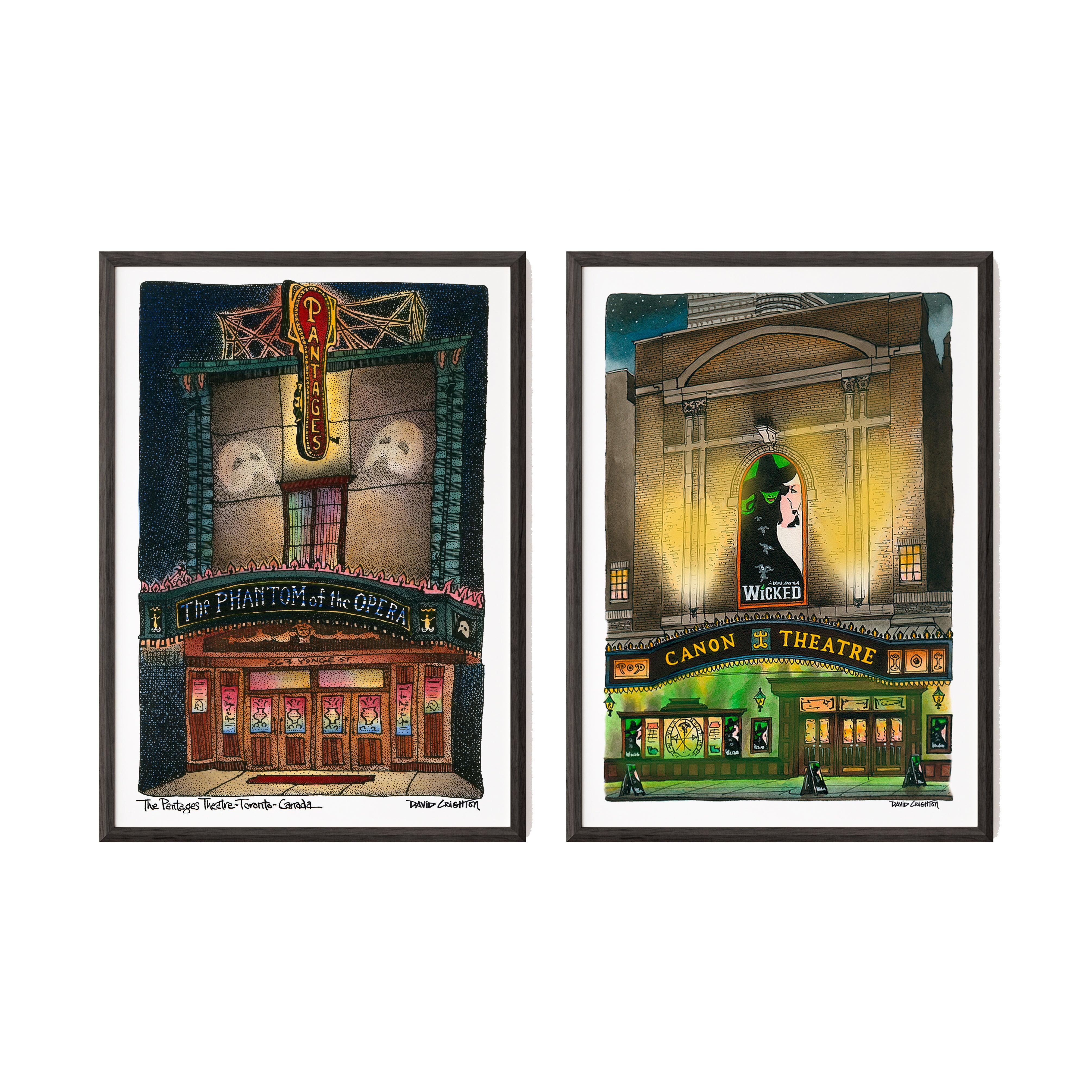 Musical Theatre Poster Gallery Wall